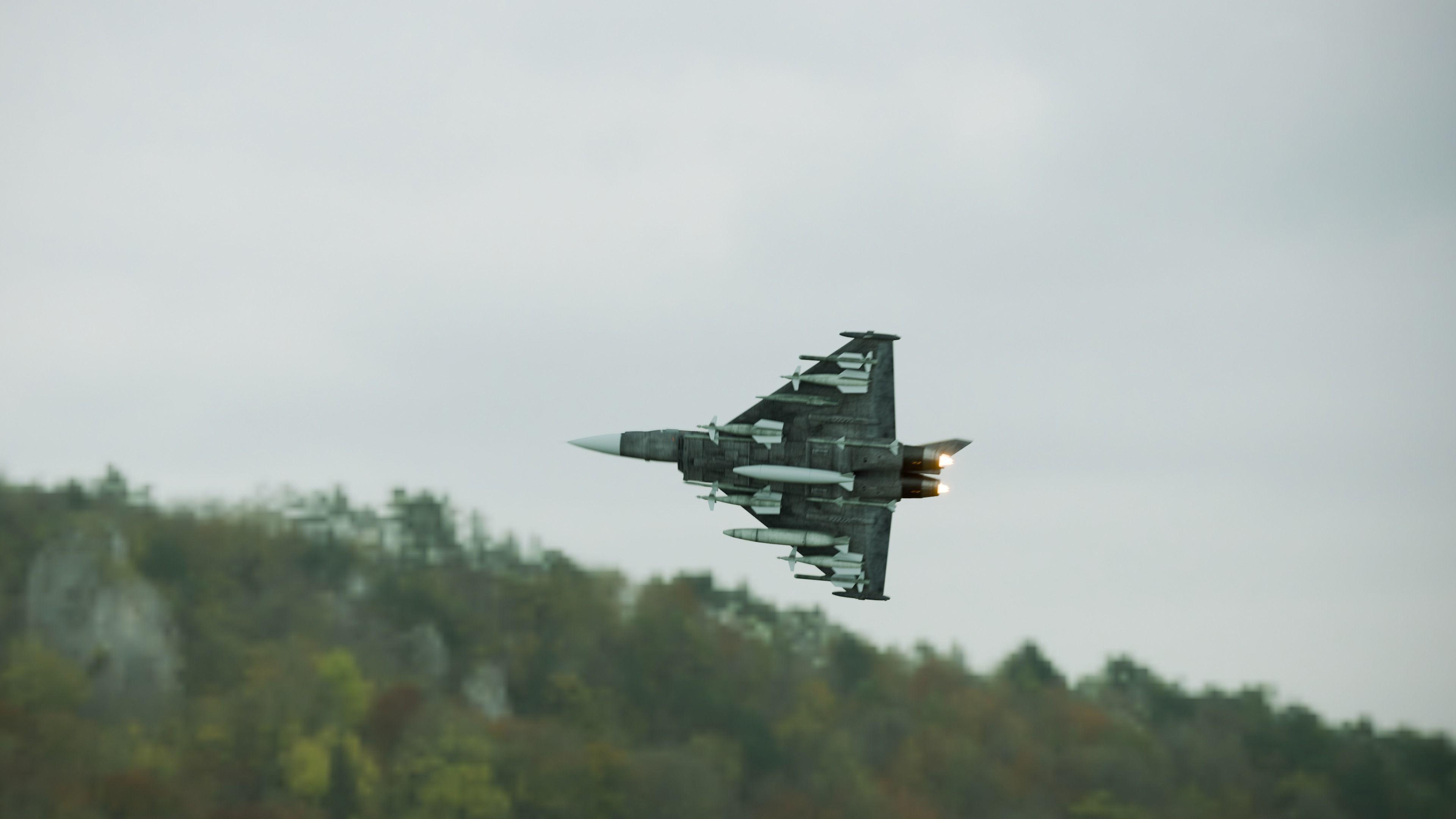 3D Animation of a Jet Fighter Launches a Missile at a Car 3D model animated | CGTrader