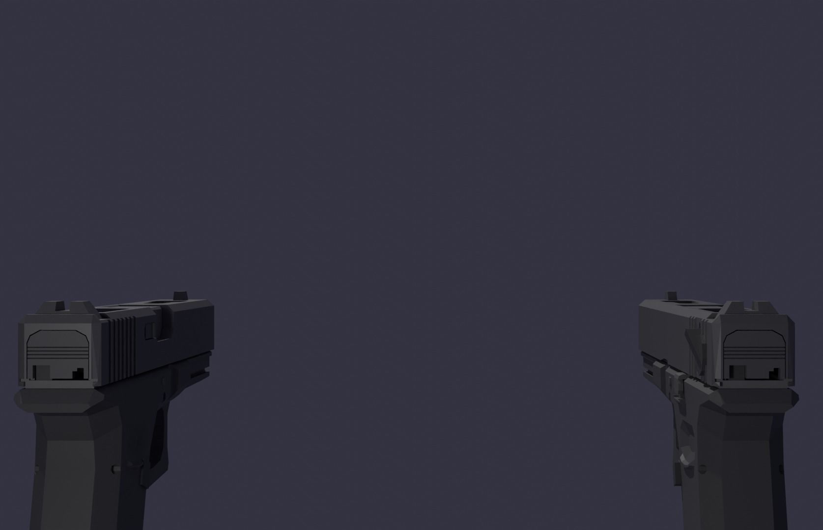 3D model Glock-18 C lowpoly stylized VR / AR / low-poly | CGTrader