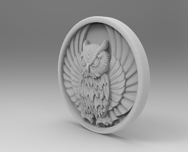 buho 3D model 3D printable | CGTrader