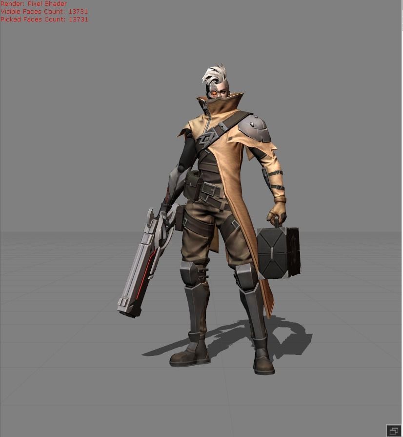 3D model Granger Doomsday Terminator VR / AR / low-poly | CGTrader