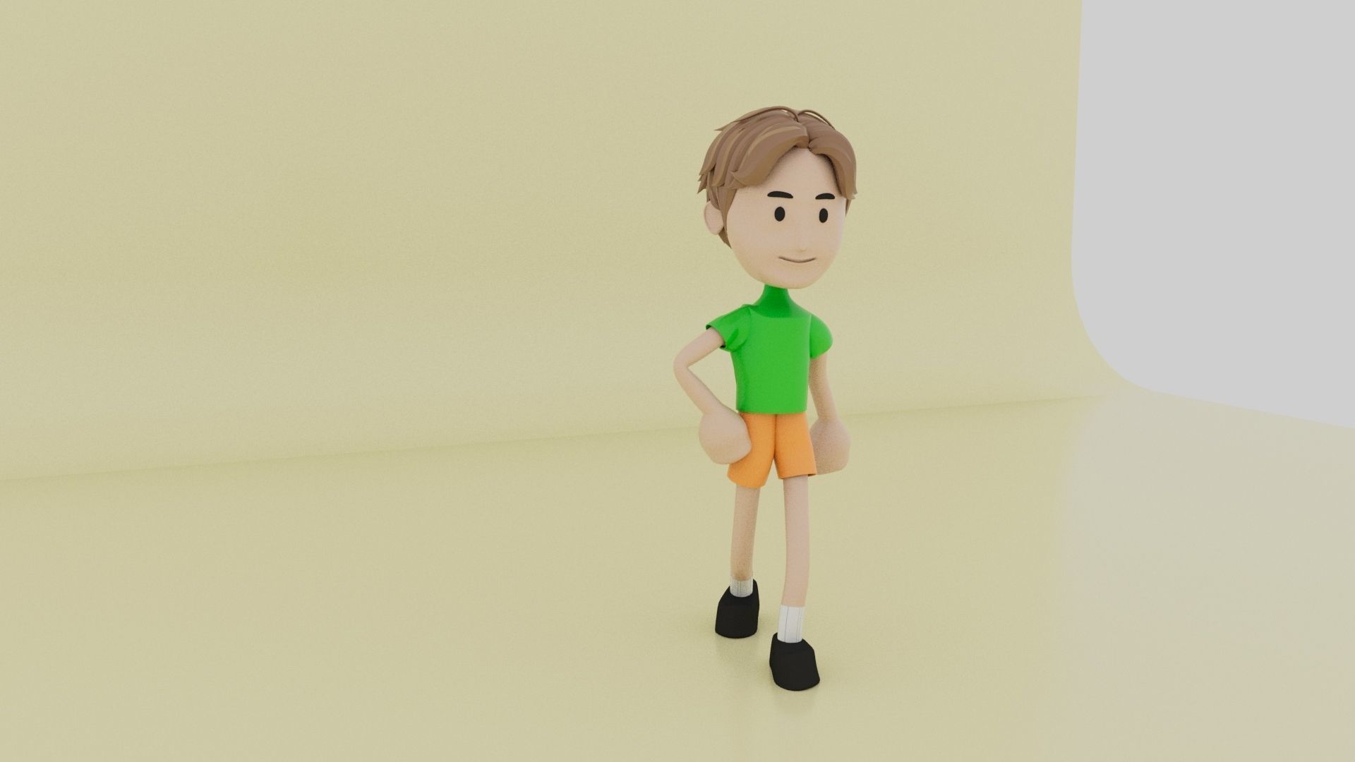 cartoon free 3D model | CGTrader