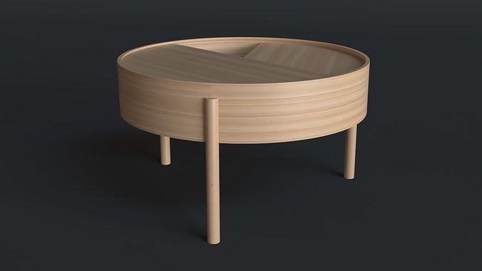 Tea Table free 3D model | CGTrader