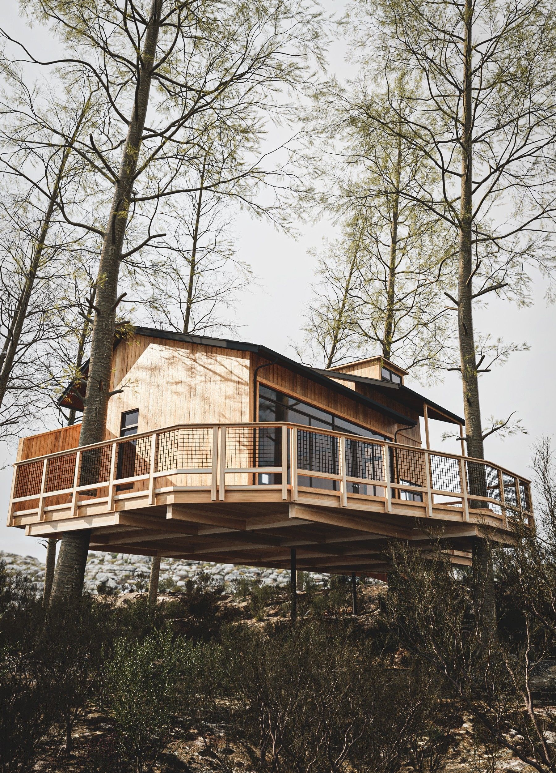 Tree House 3D model | CGTrader