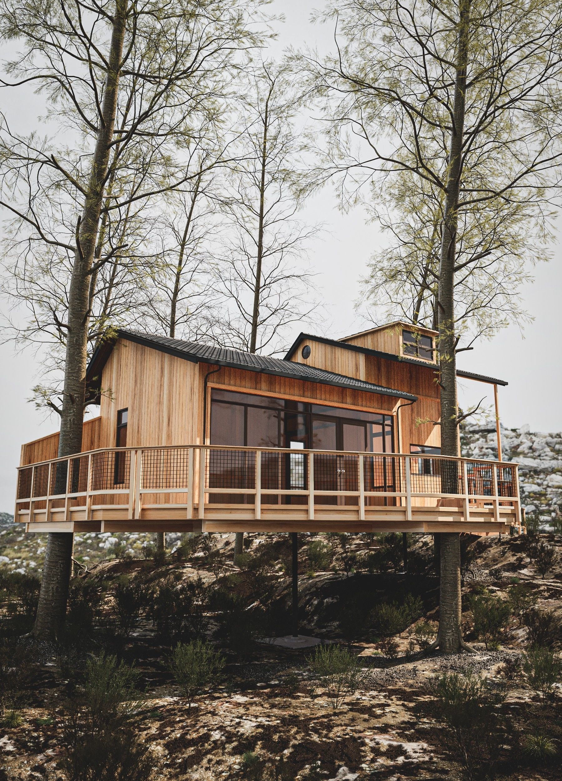 Tree House 3D model | CGTrader