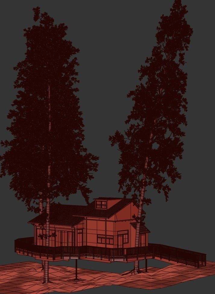 Tree House 3D model | CGTrader