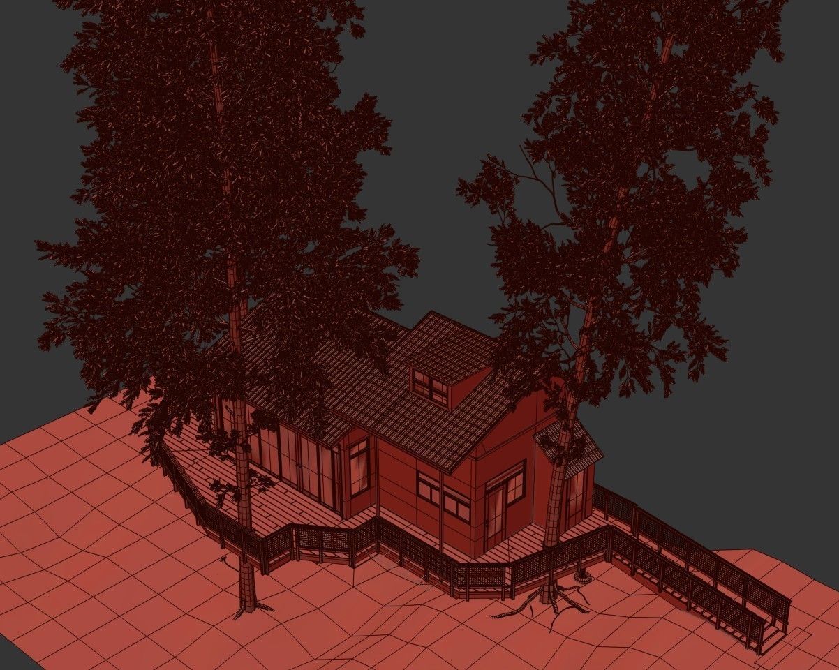 Tree House 3D model | CGTrader