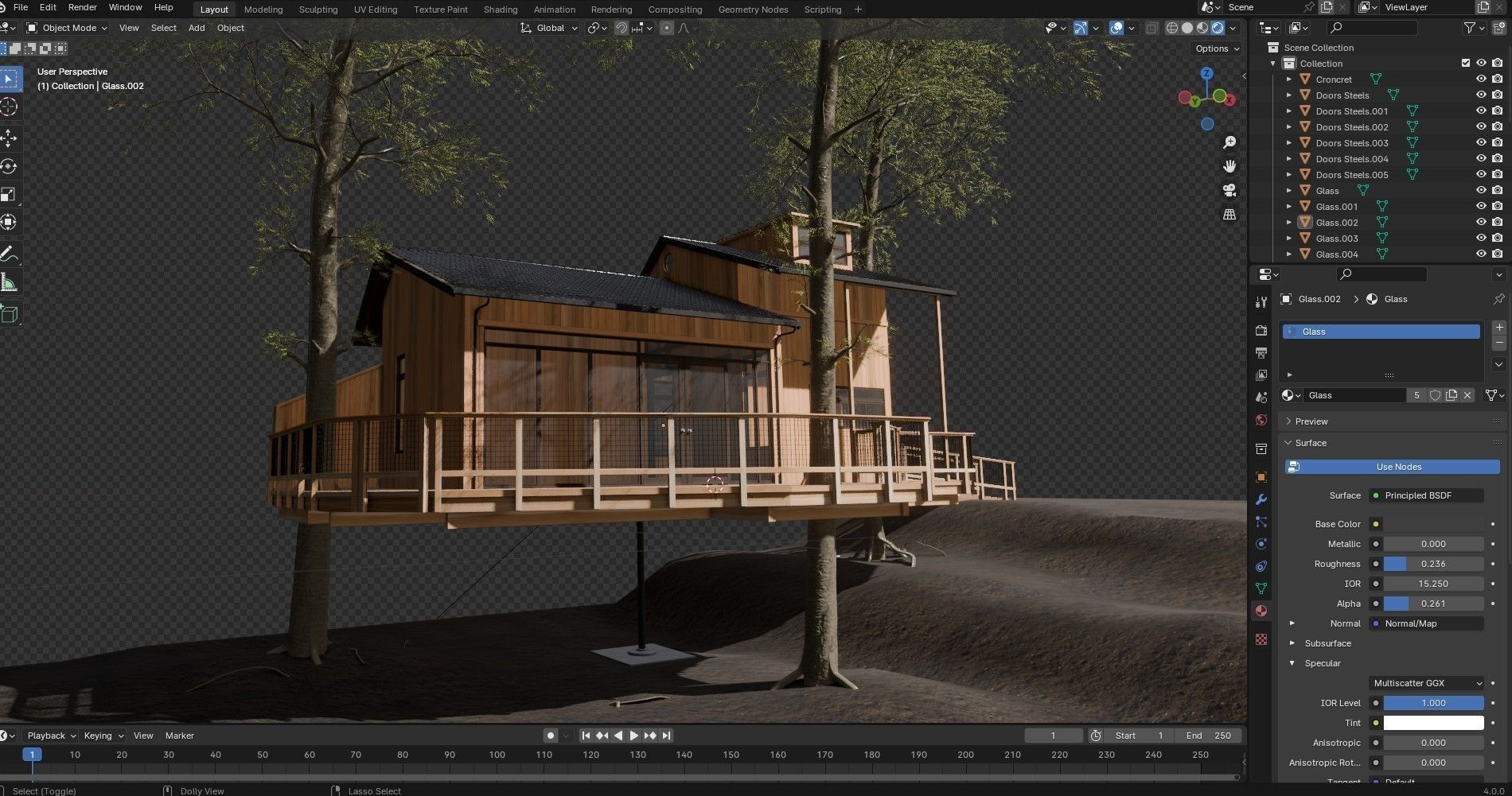 Tree House 3D model | CGTrader