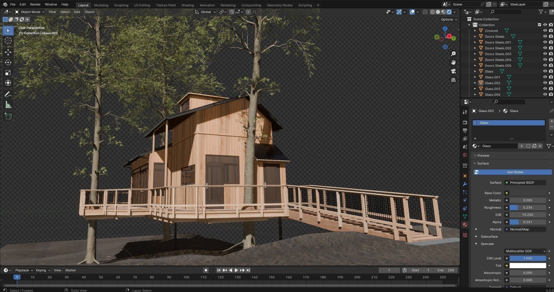 Tree House 3D model | CGTrader