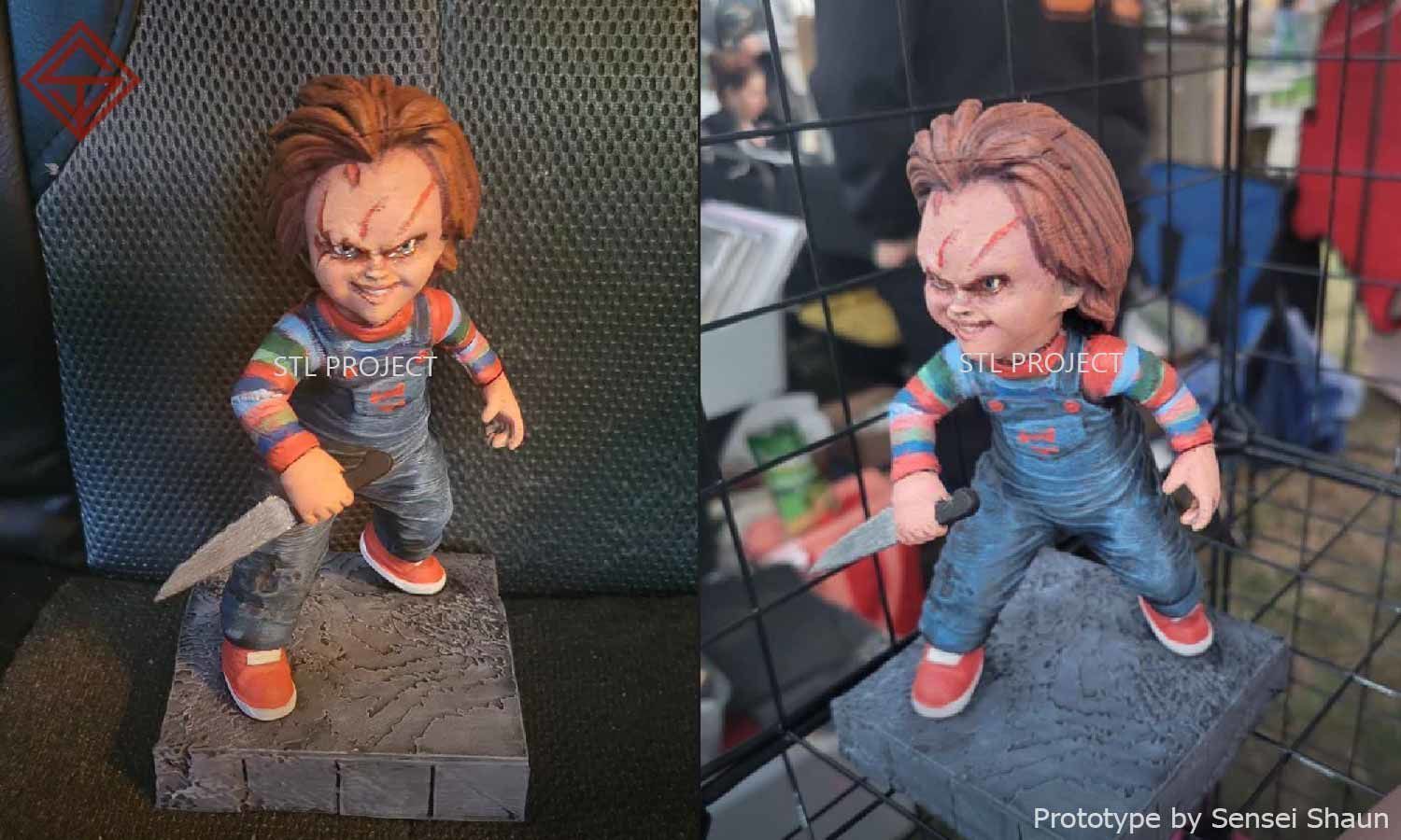 Chucky 3D model 3D printable | CGTrader