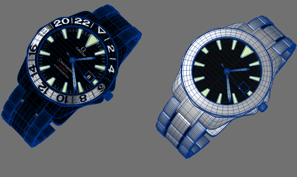 Omega Watch 3D model | CGTrader
