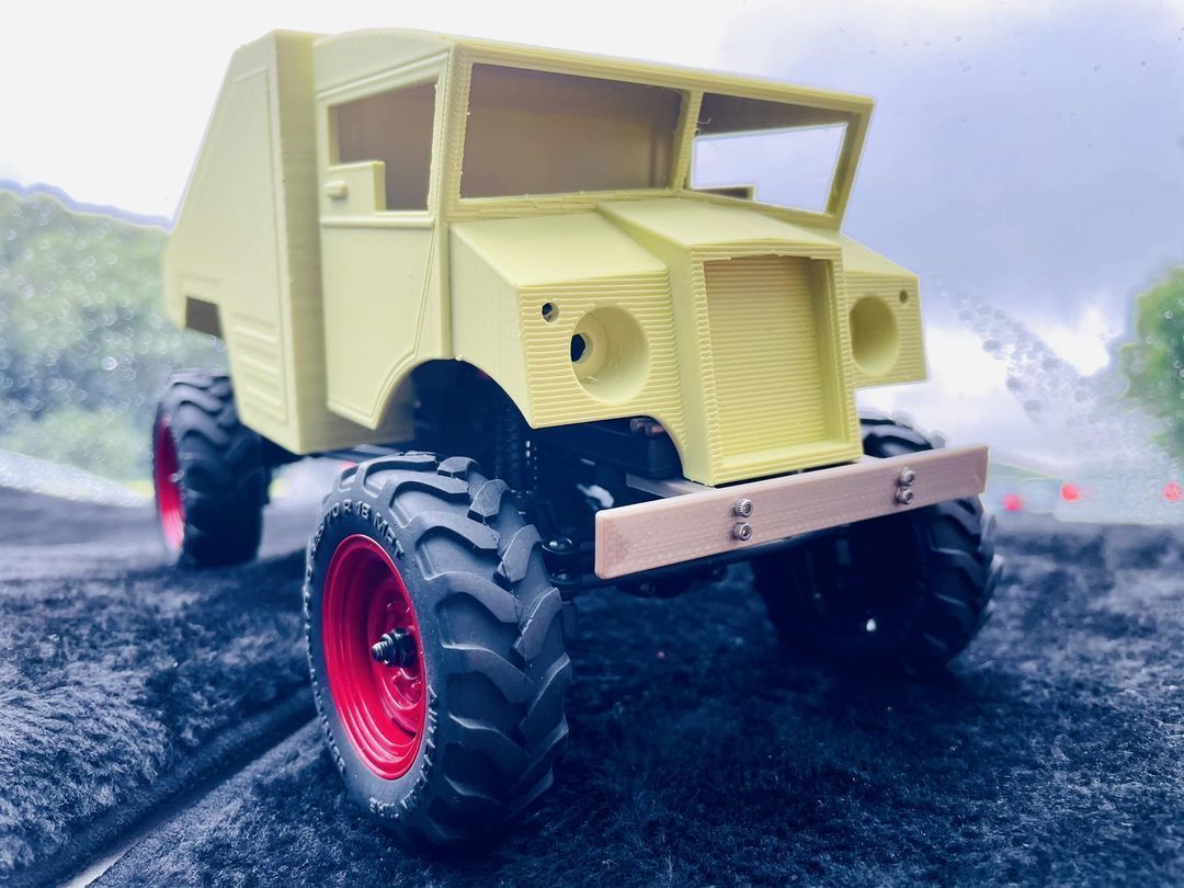 Gun Tractor for FCX24 3D model 3D printable | CGTrader