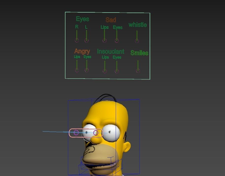 3D model Simpson Homer - 3D model PBR rigged VR / AR / low-poly | CGTrader