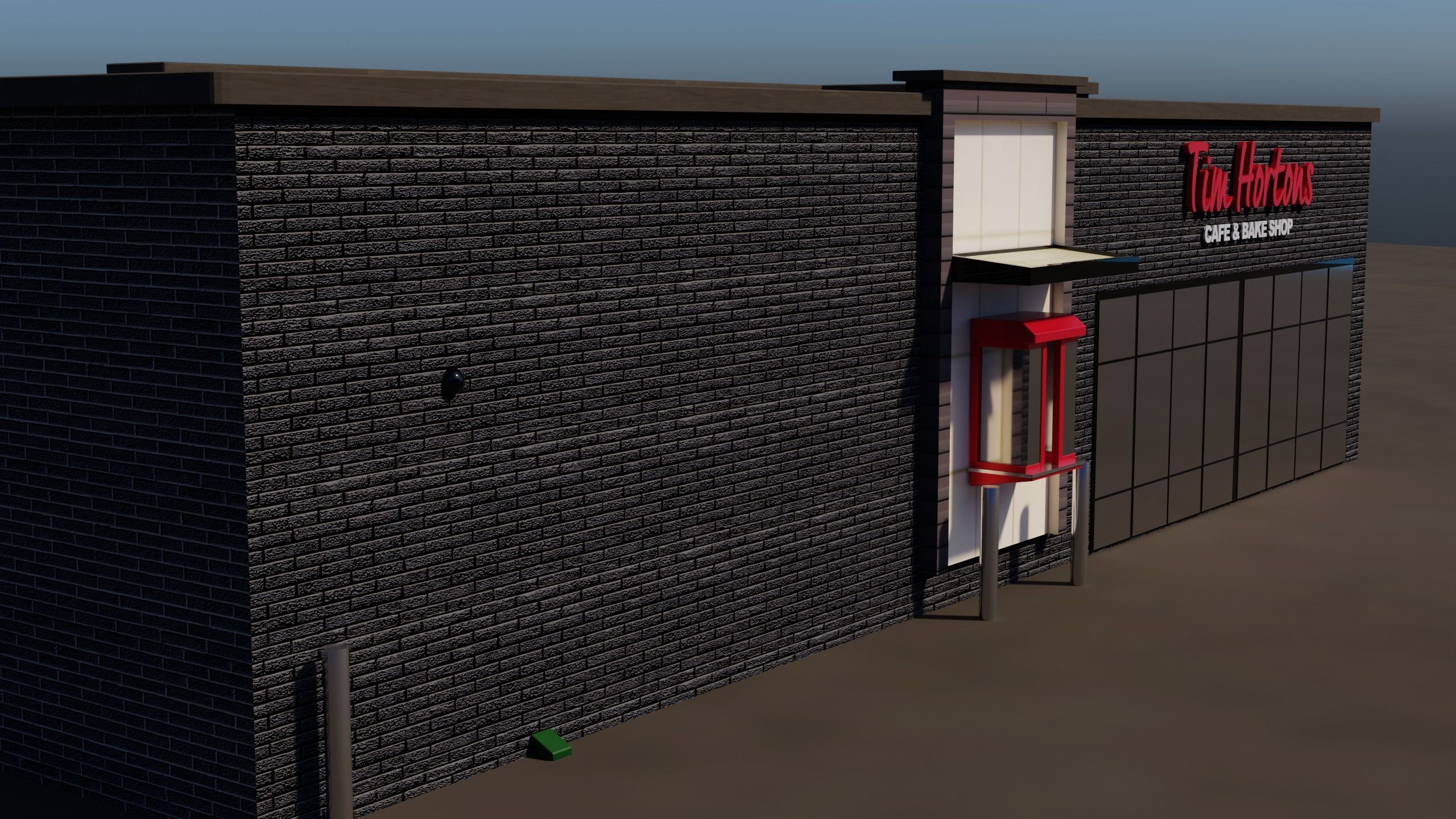 Tim Hortons Cafe and Bake Shop - UK free VR / AR / low-poly 3D model ...