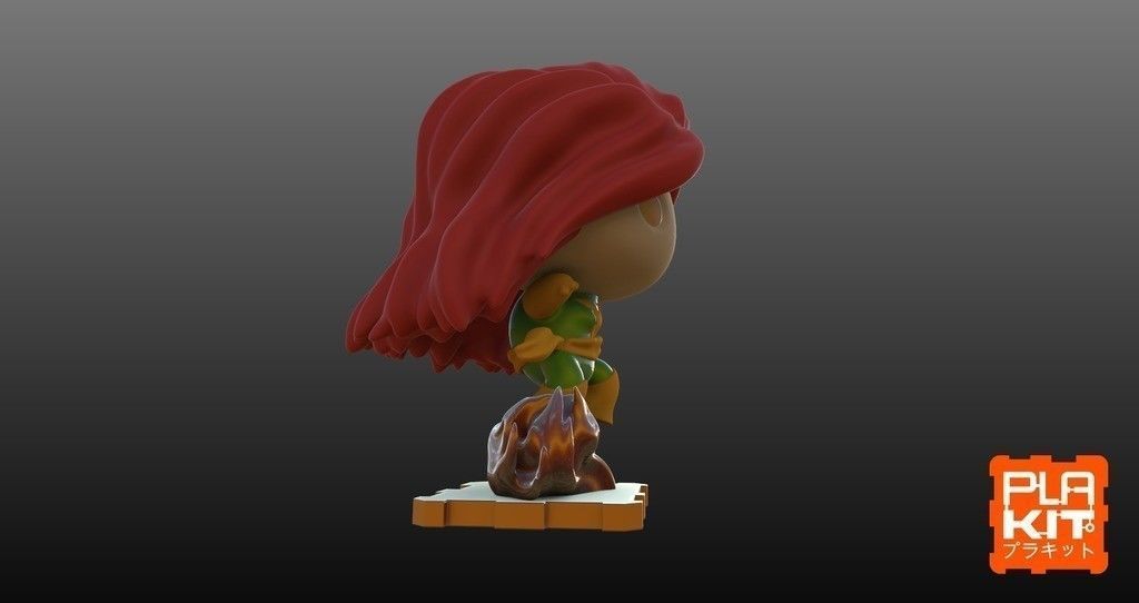 Dark Phoenix X-Men 3D Printed Artwork 3D model 3D printable | CGTrader