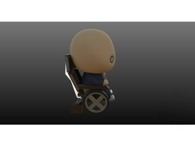 Professor X X-Men 3D Printing Creation 3D model 3D printable | CGTrader