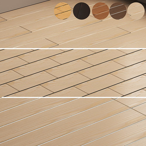 3D model Oak Floor VR / AR / low-poly | CGTrader