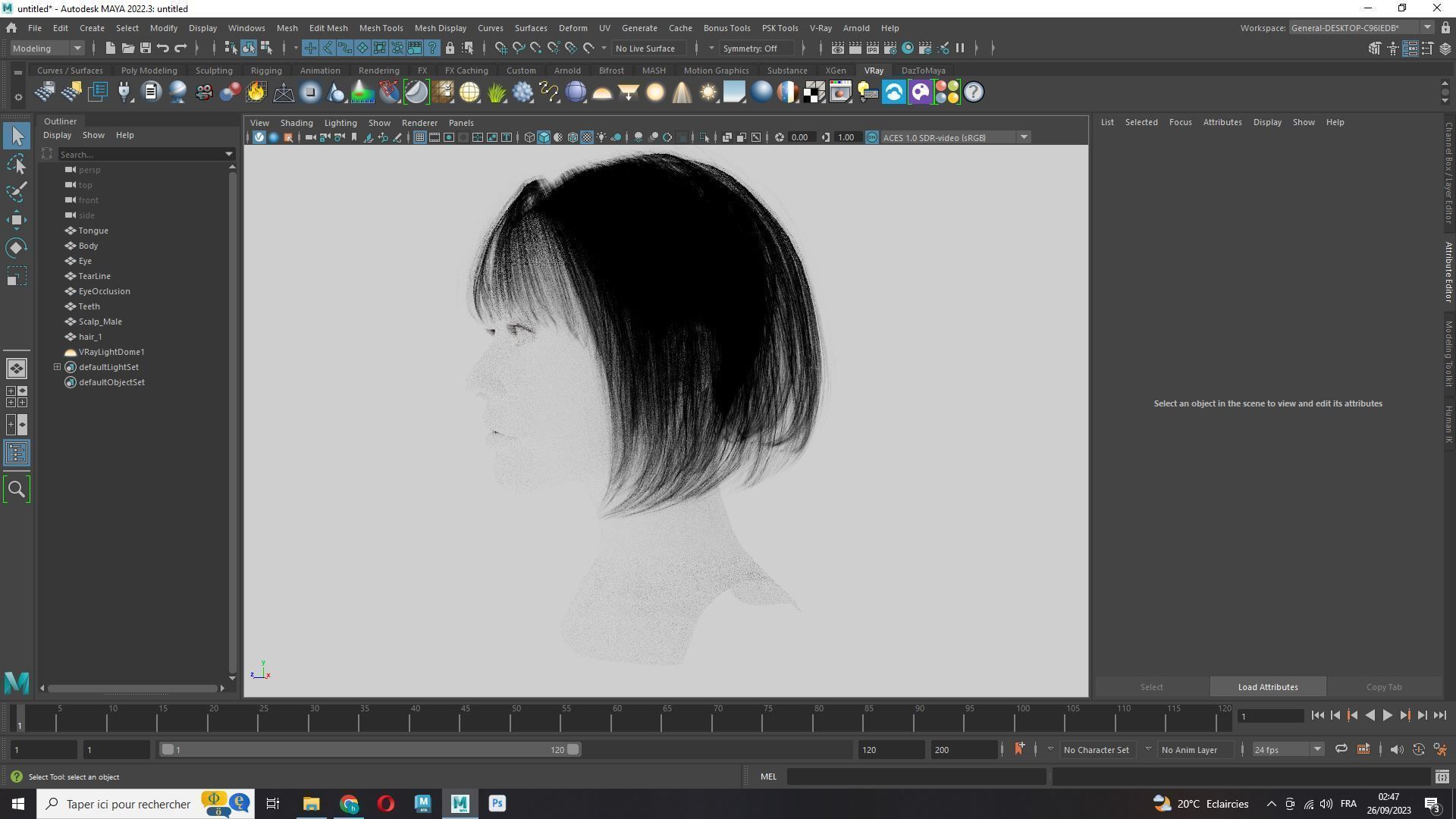 3D model Female Messy Bob Hairstyle VR / AR / low-poly | CGTrader