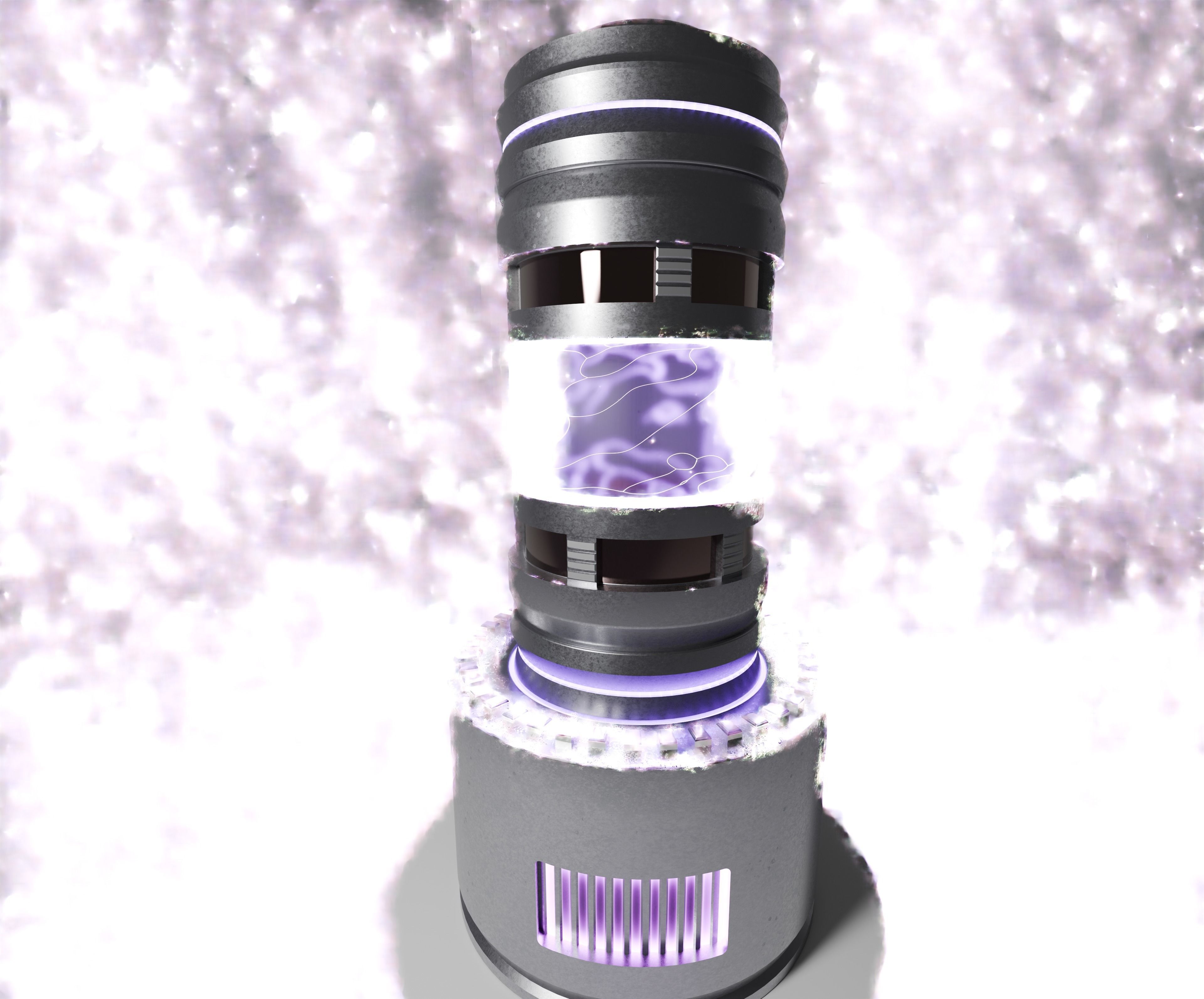 animated plasma storage tank 3D model animated | CGTrader