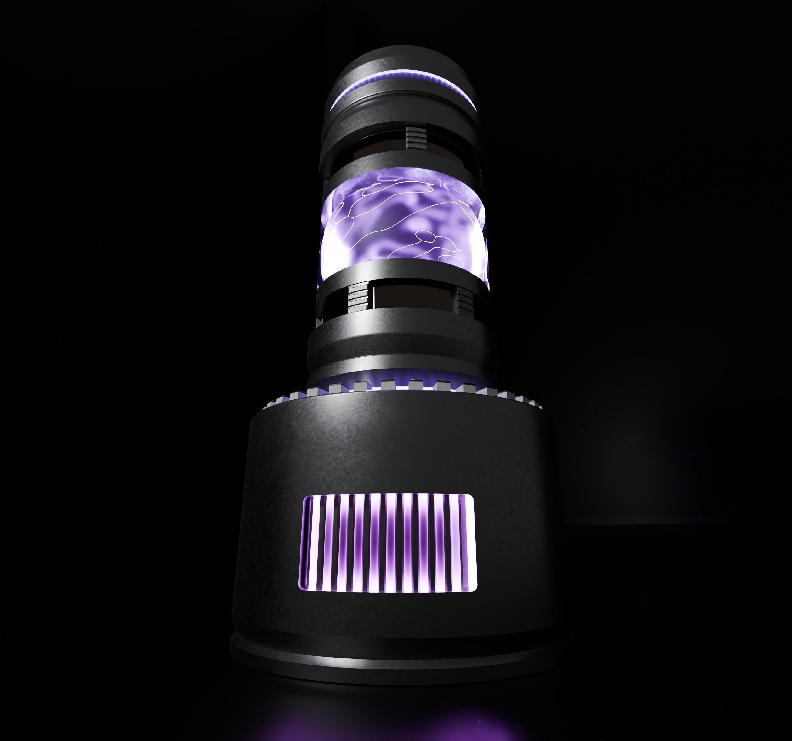 animated plasma storage tank 3D model animated | CGTrader