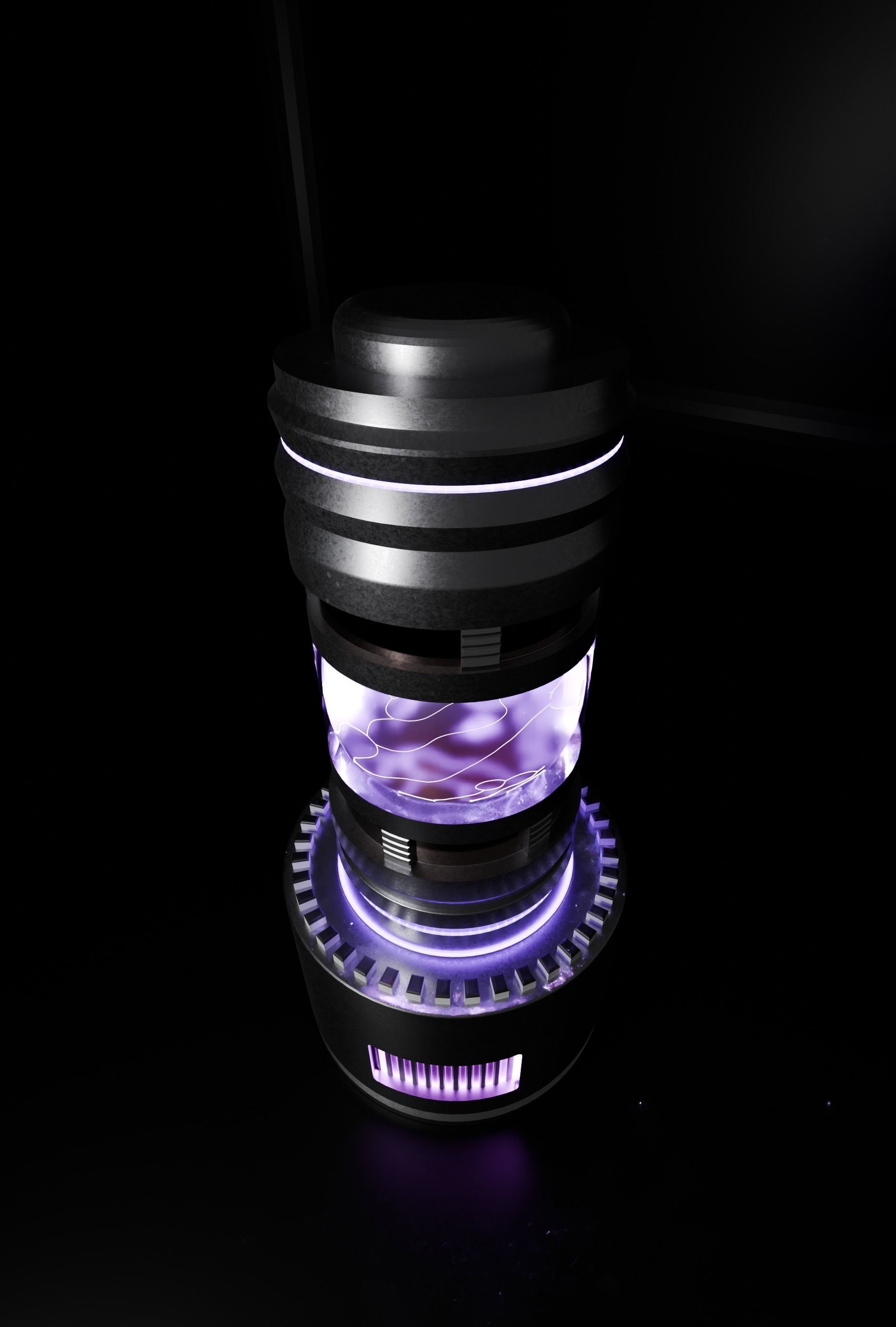 animated plasma storage tank 3D model animated | CGTrader