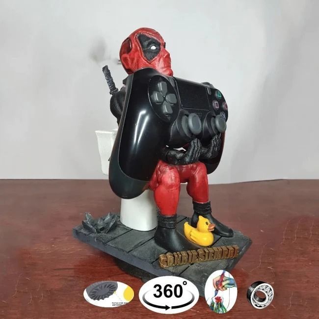 Deadpool Stand 3D Printed Sculpture 3D model 3D printable | CGTrader