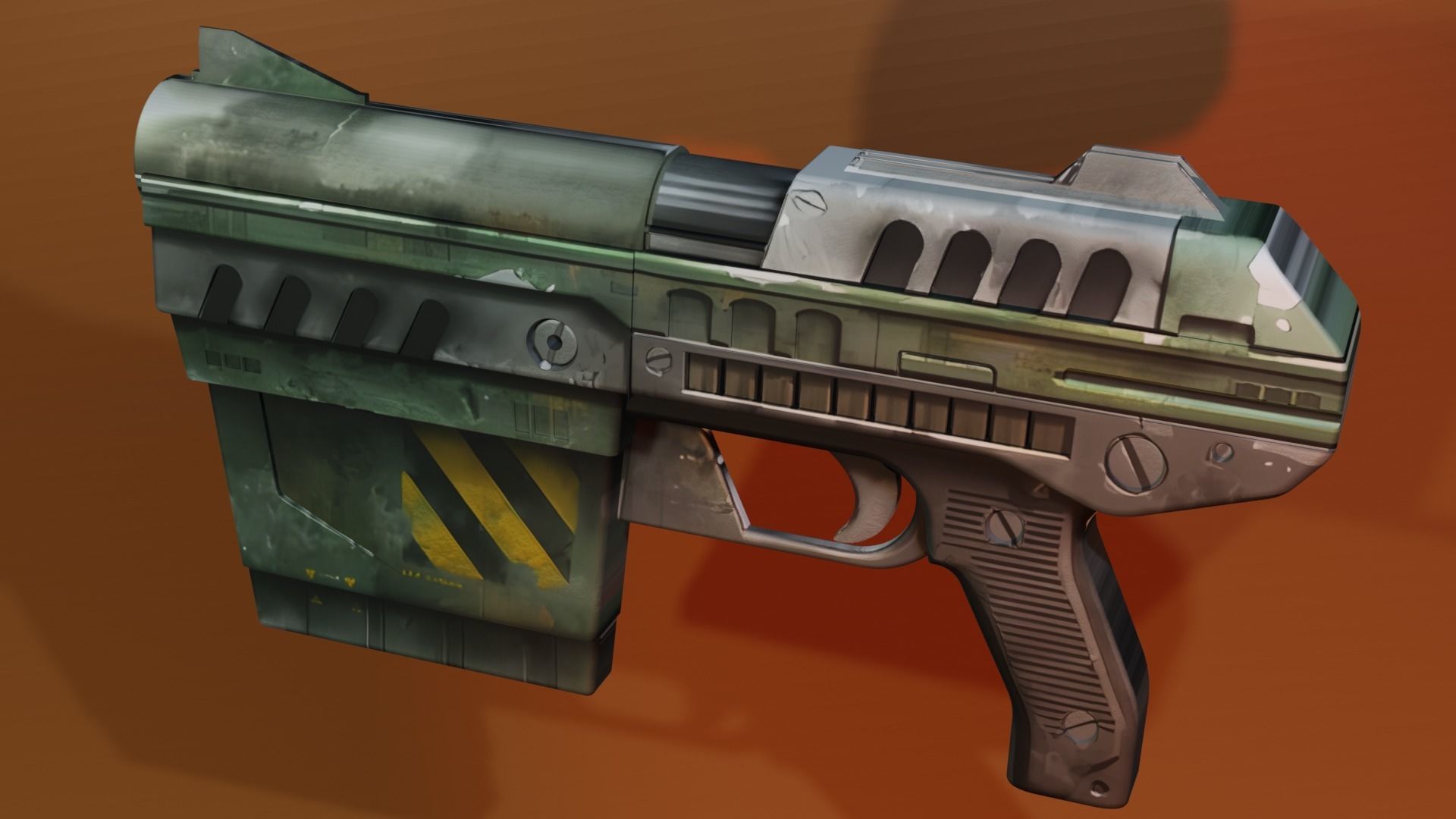 Unreal Tournament Enforcer gun 3D printable 3D model 3D printable ...