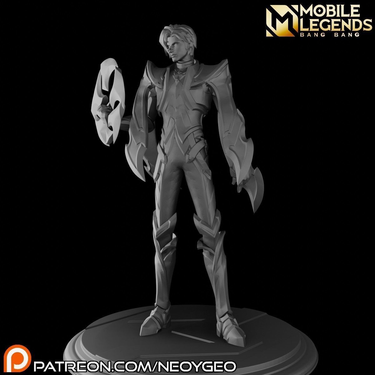 AAMON - MOBILE LEGENDS 3D model 3D printable | CGTrader