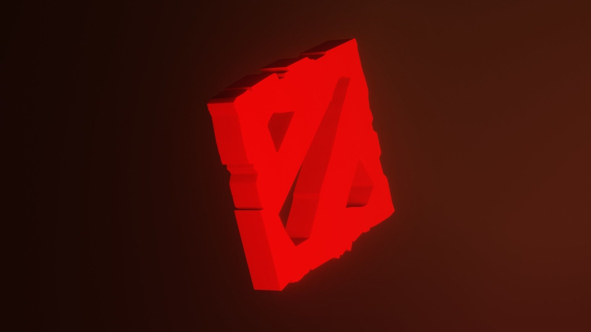 Dota2 Logo 3D model 3D printable | CGTrader