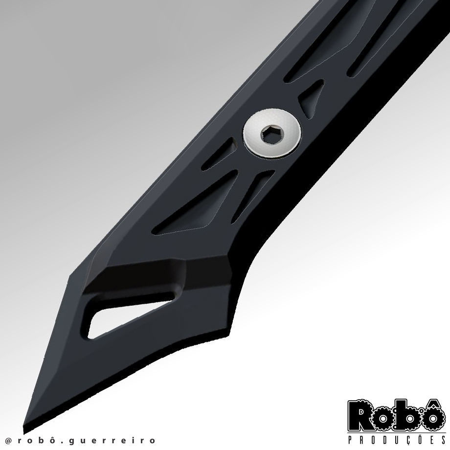 GHOST AZRAEL GRIM REAPER TATICAL SICKLE SCYTHE COD WARZONE 3D model 3D ...