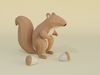 3D model low-poly chipmunk VR / AR / low-poly | CGTrader