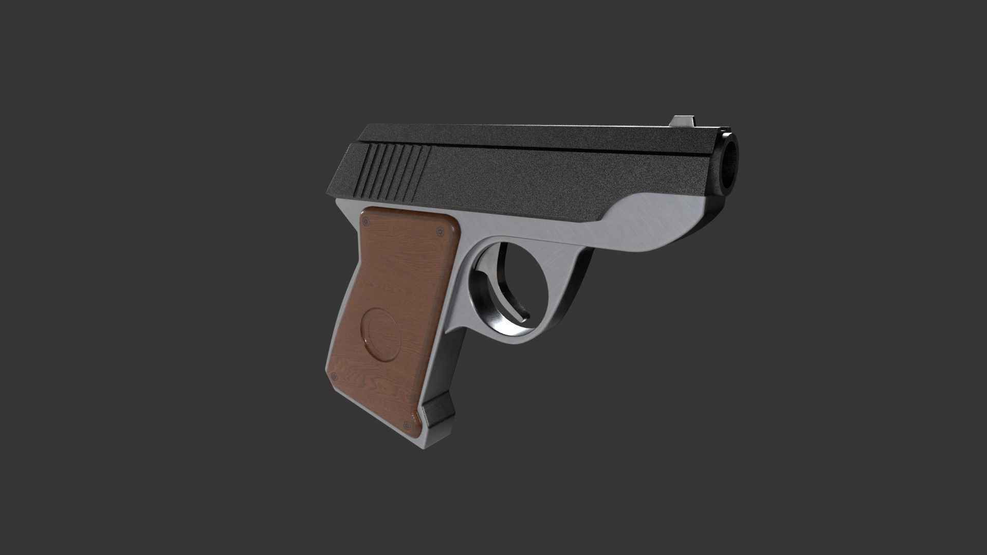 3D model TF2 Pistol - Team Fortress 2 VR / AR / low-poly | CGTrader