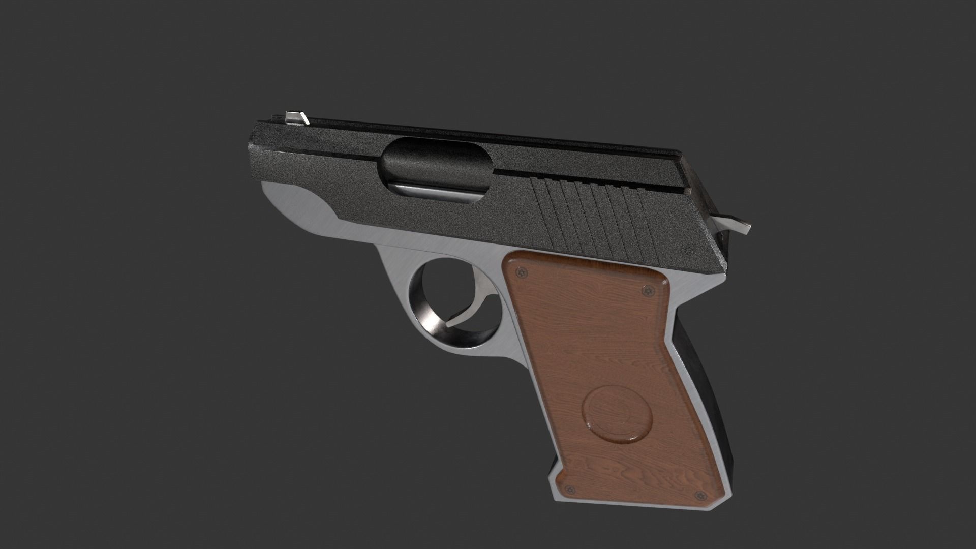 3D model TF2 Pistol - Team Fortress 2 VR / AR / low-poly | CGTrader