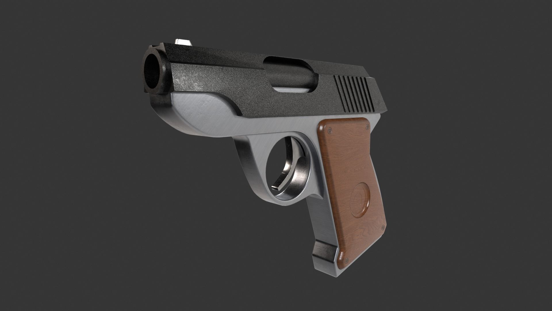 3D model TF2 Pistol - Team Fortress 2 VR / AR / low-poly | CGTrader