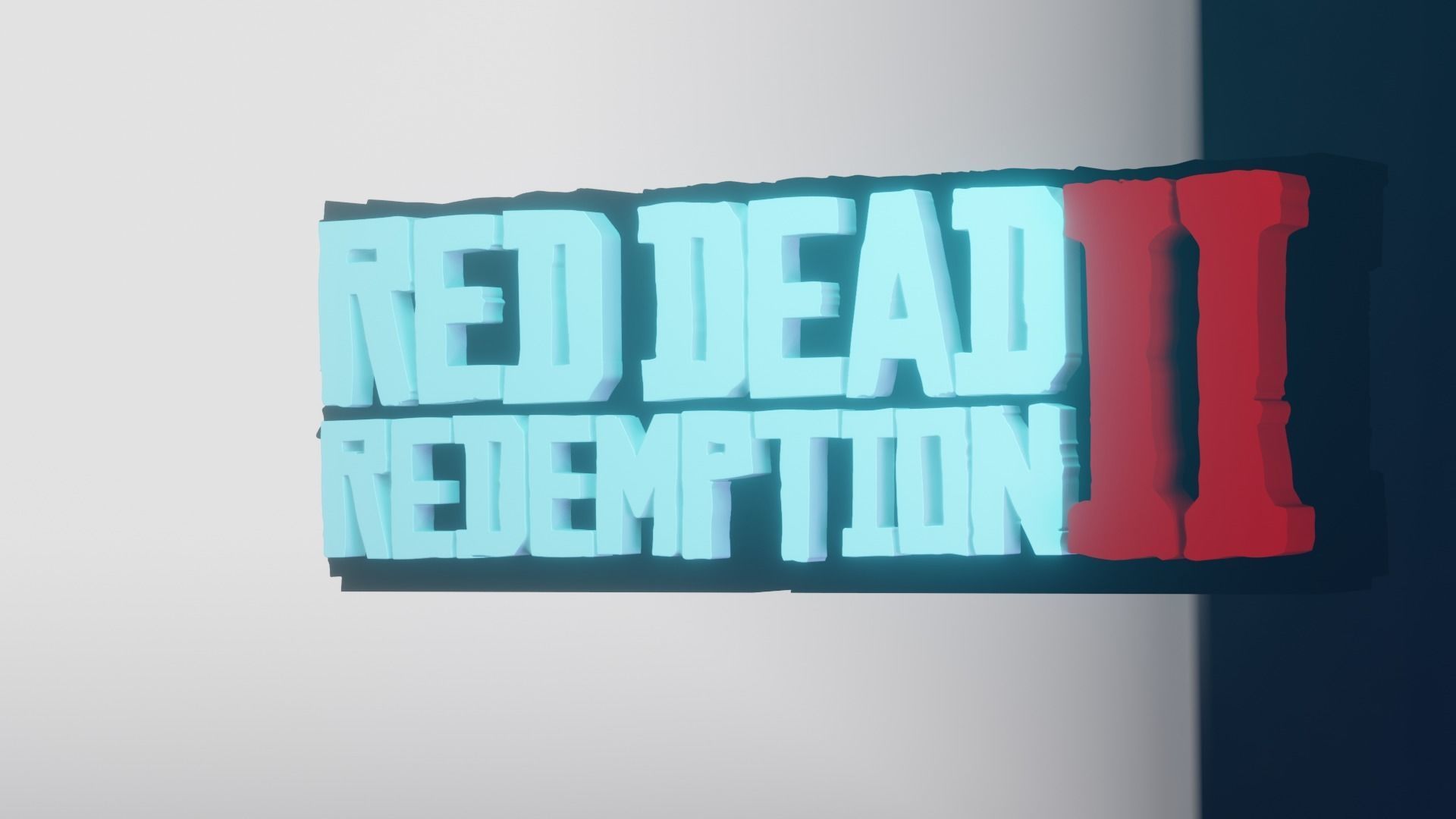 Red Dead Redemption II Logo 3D model 3D printable | CGTrader