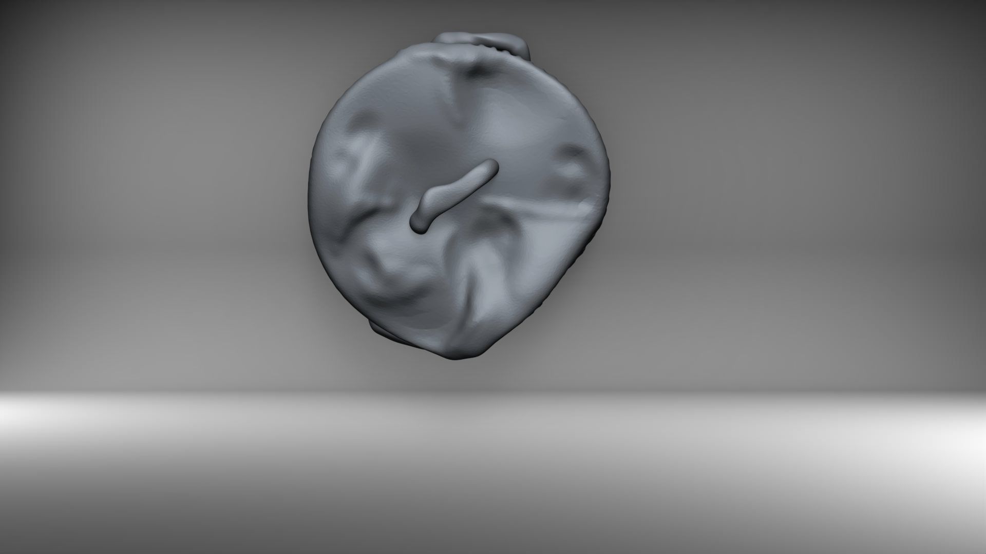 DENTED TRASH CAN 3D model 3D printable | CGTrader