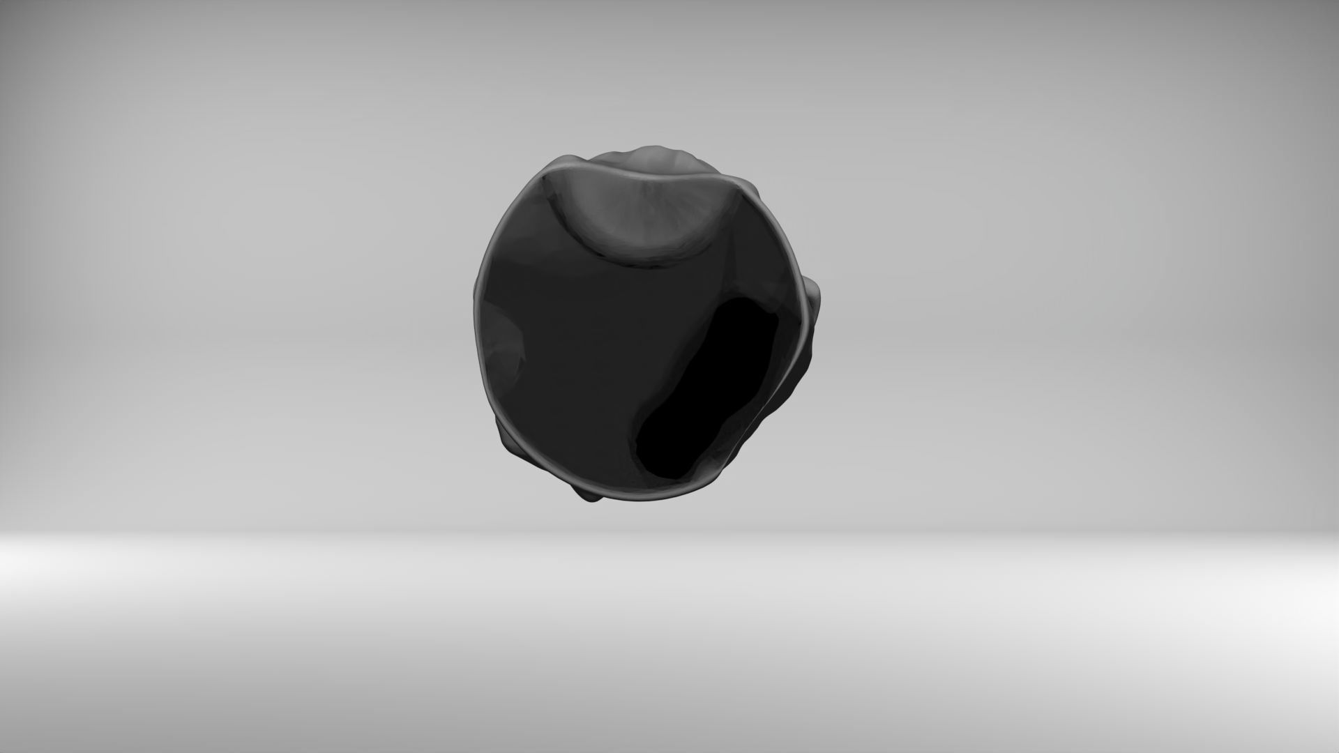DENTED TRASH CAN 3D model 3D printable | CGTrader