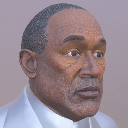 OJ Simpson Free Model free VR / AR / low-poly 3D model animated | CGTrader