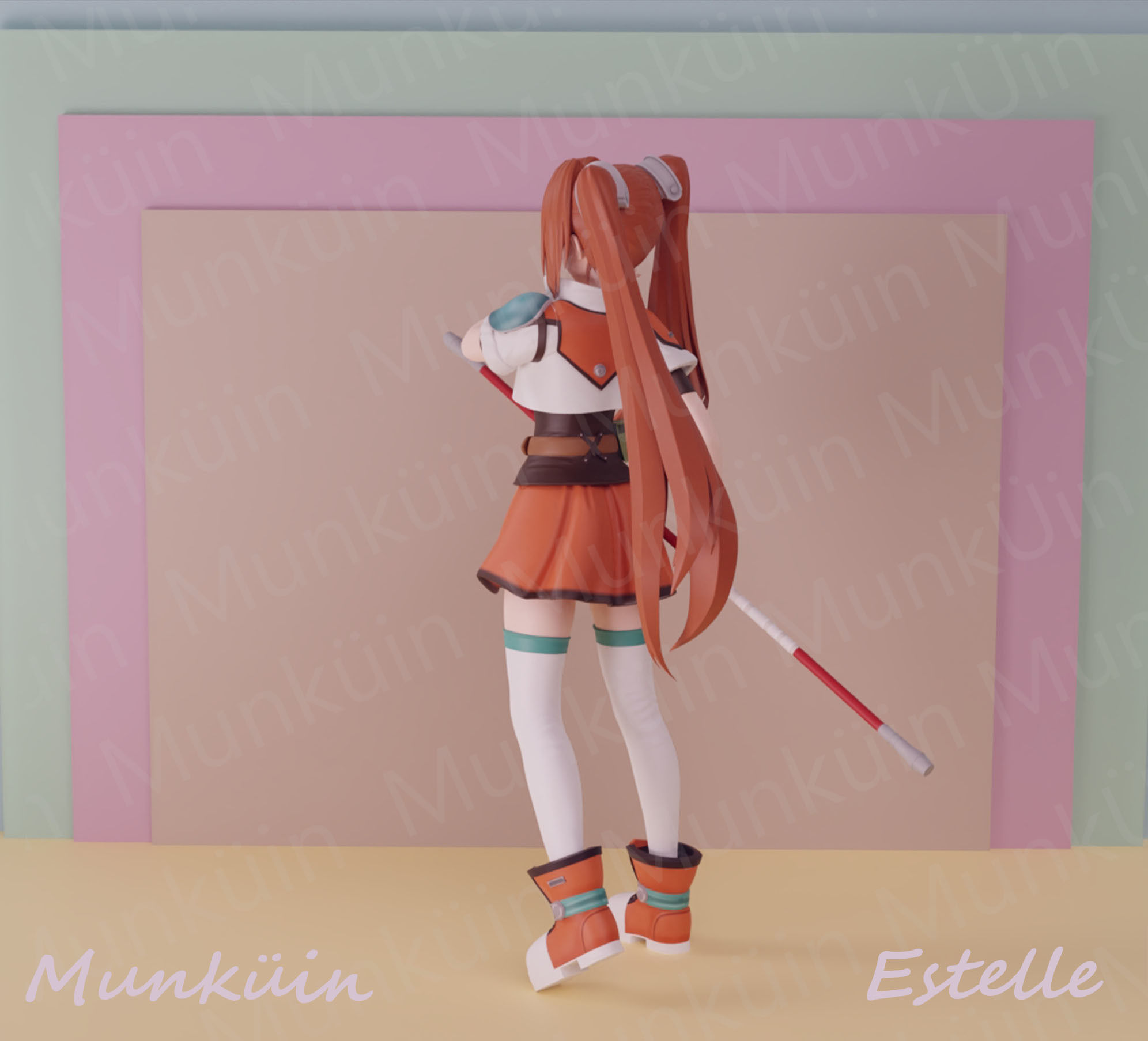 Fan Art Estelle Bright 3D model 3D printable | CGTrader