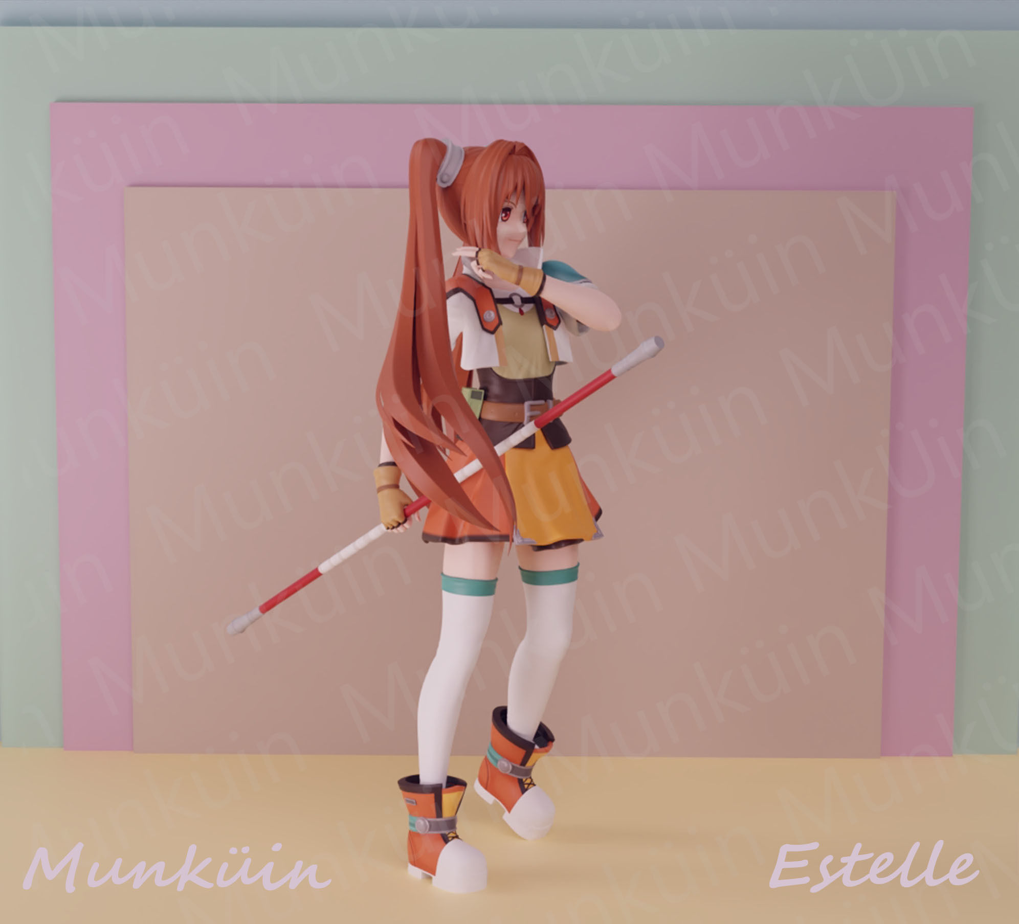 Fan Art Estelle Bright 3D model 3D printable | CGTrader