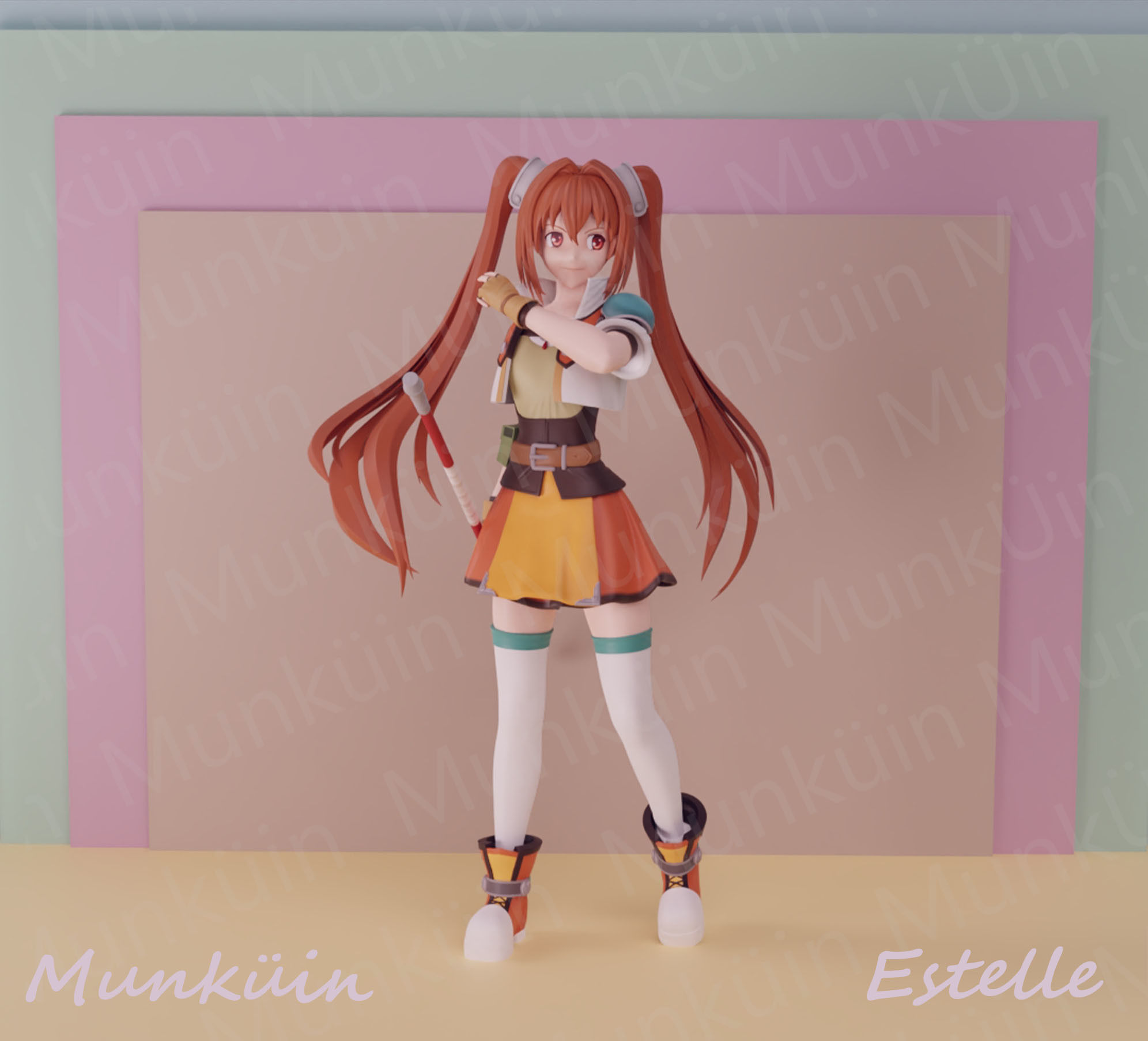 Fan Art Estelle Bright 3D model 3D printable | CGTrader