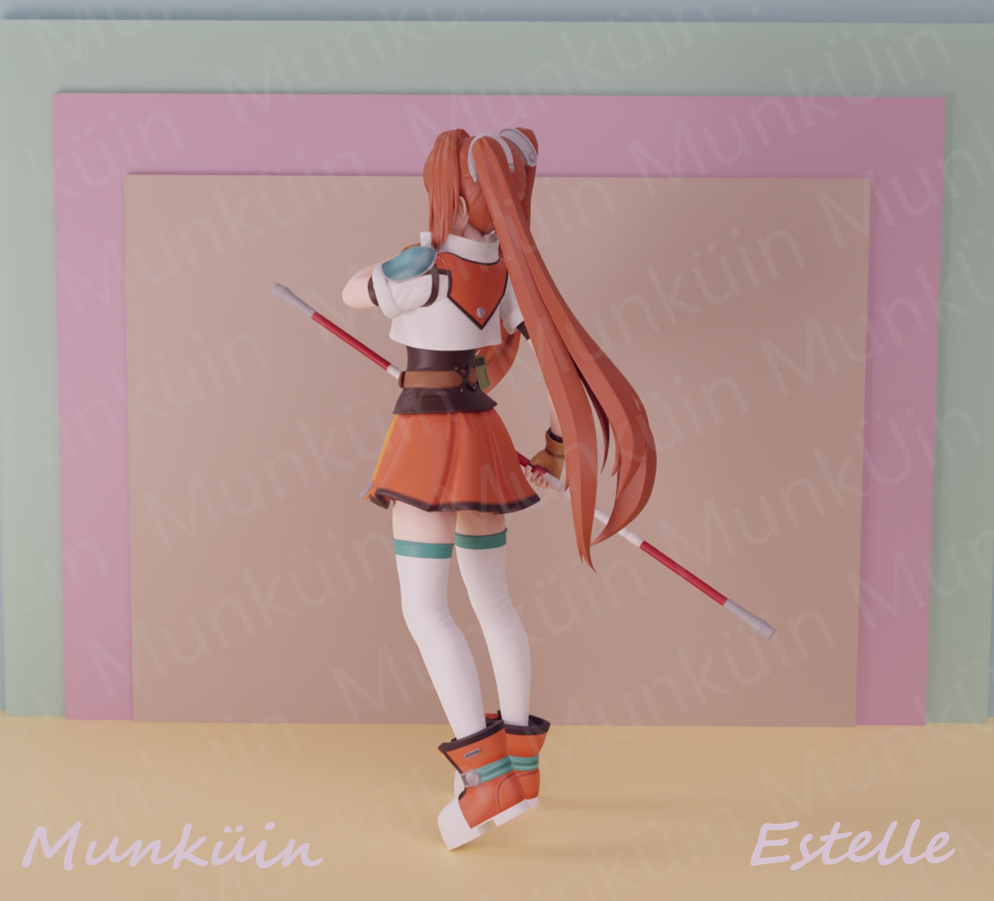 Fan Art Estelle Bright 3D model 3D printable | CGTrader
