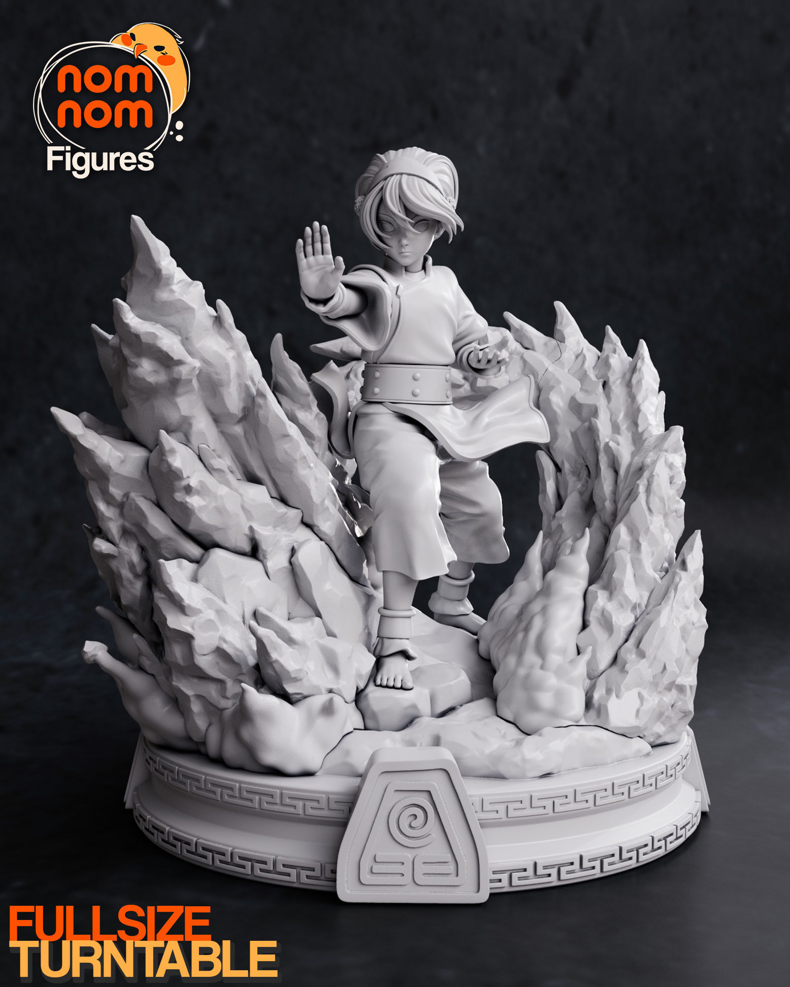 Toph Bei Fong - Avatar the Last Airbender 3D model 3D printable | CGTrader