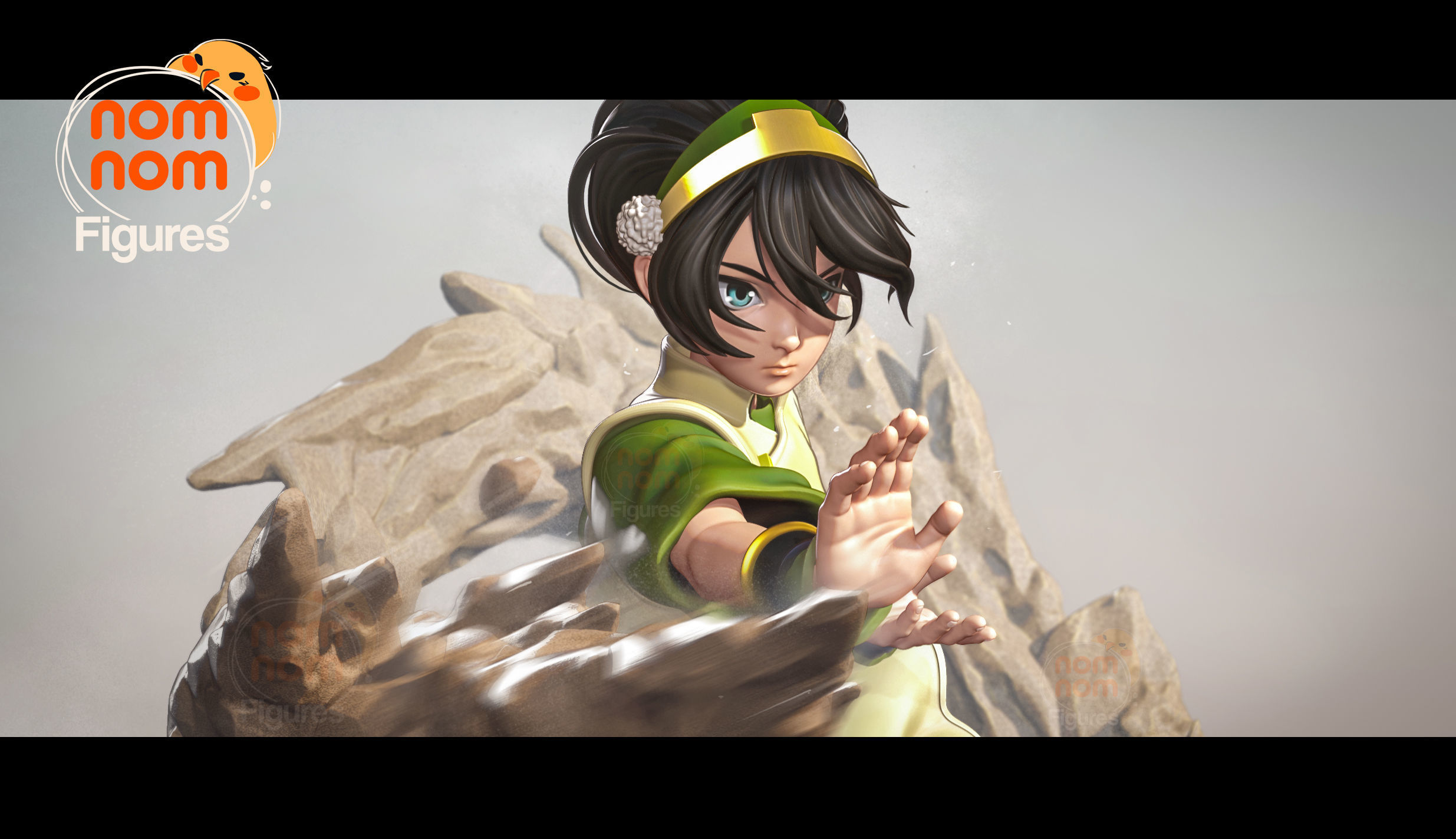 Toph Bei Fong - Avatar the Last Airbender 3D model 3D printable | CGTrader