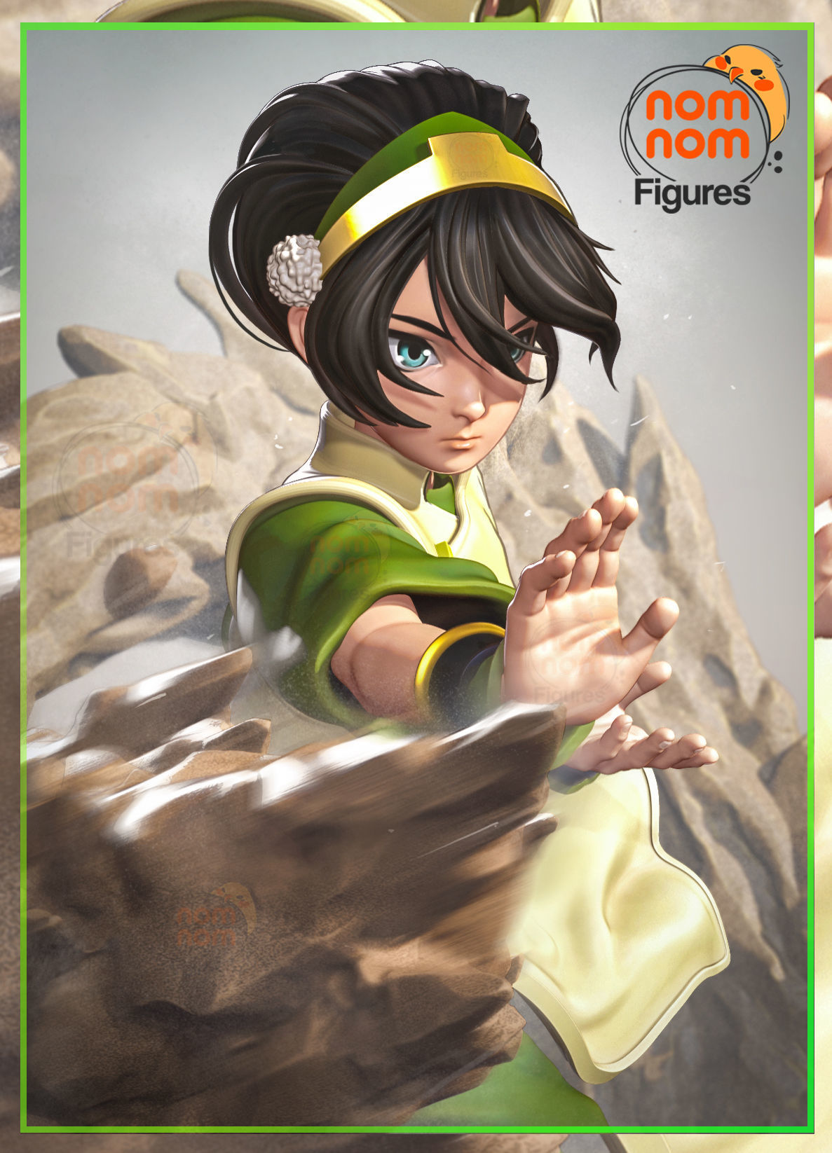 Toph Bei Fong - Avatar the Last Airbender 3D model 3D printable | CGTrader