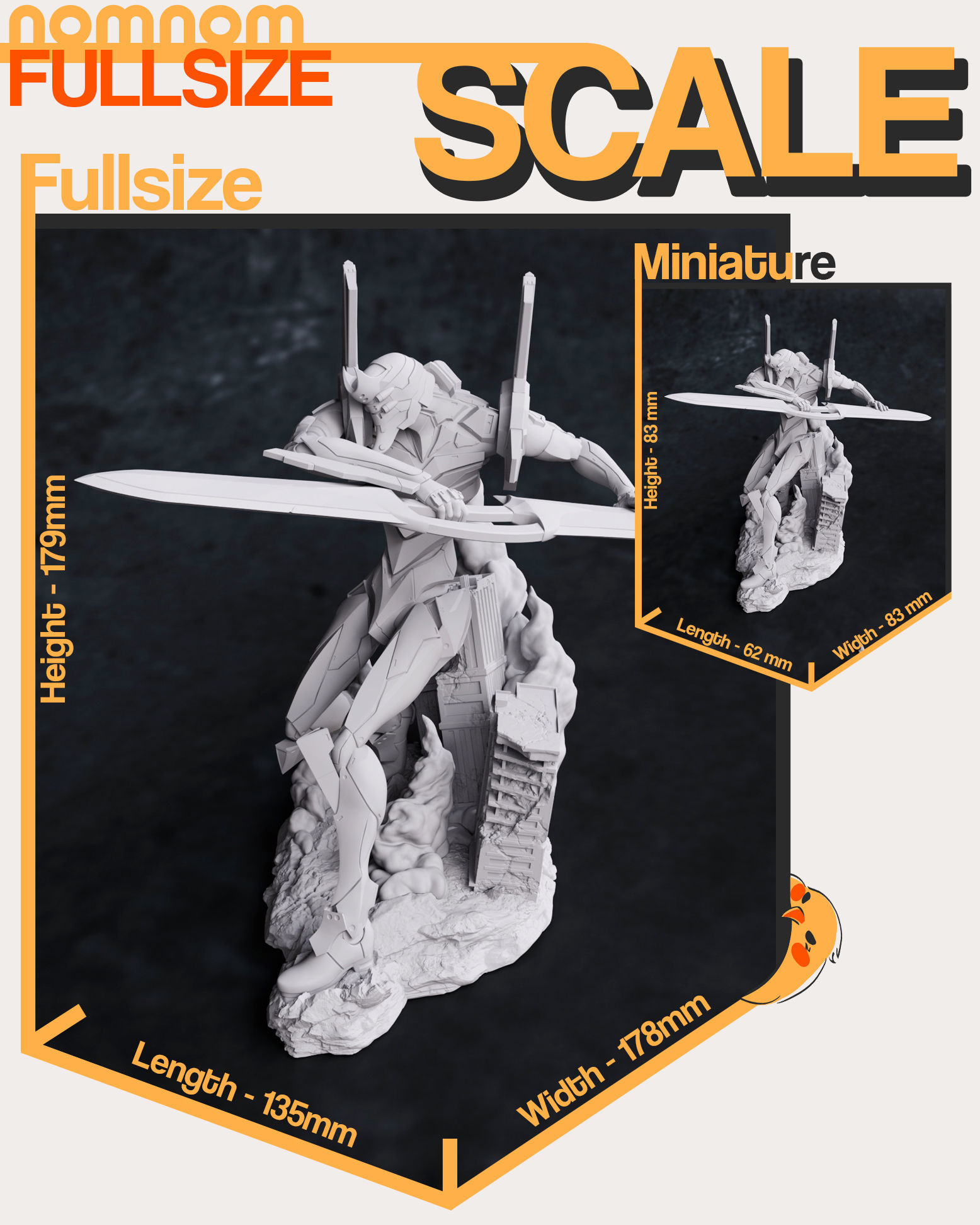 Eva 02 - Evangelion 3D model 3D printable | CGTrader