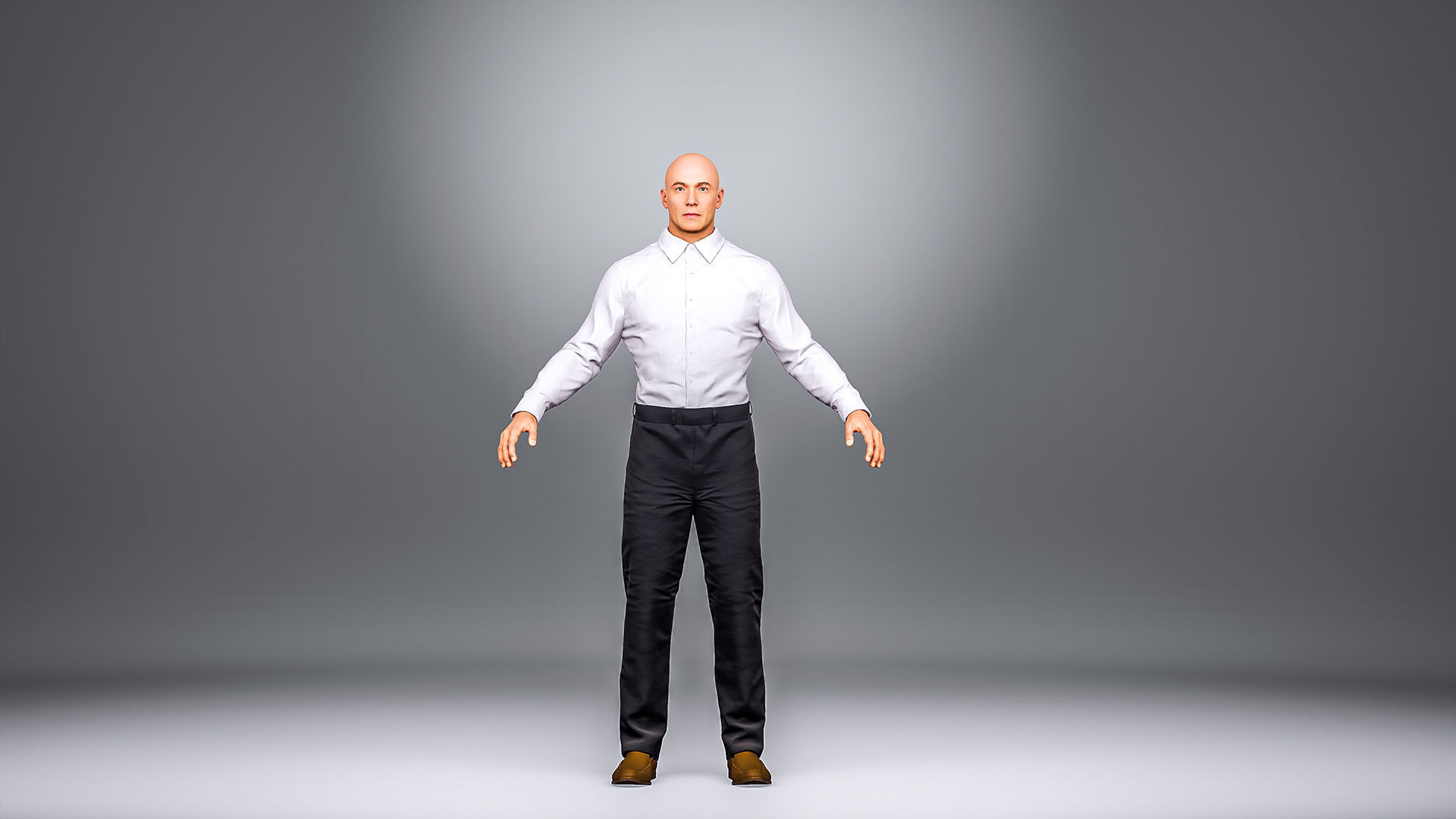 3D model Metahuman High Quality Modular Formal Male Outfit Pack VR / AR ...