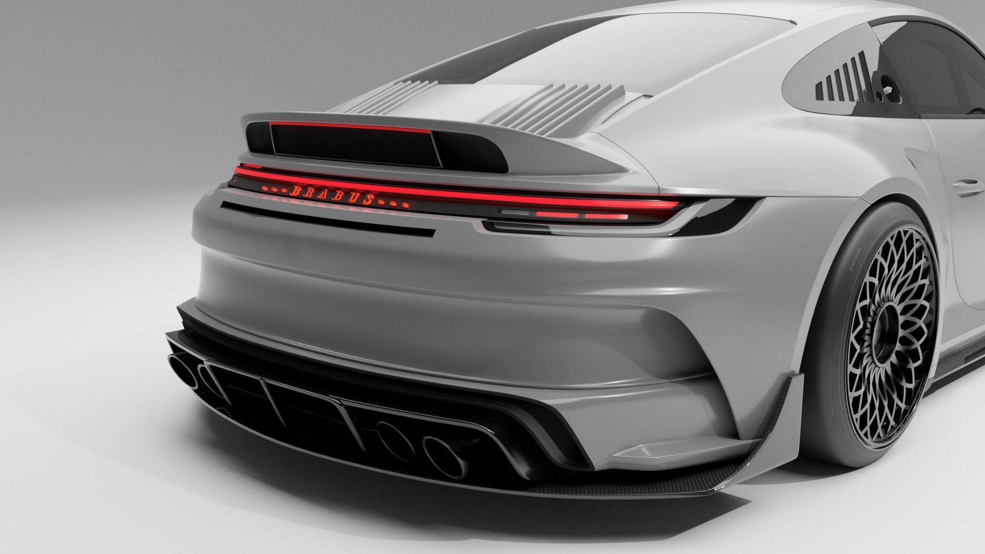 Porsche 911 Rocket 900 R 3D model | CGTrader