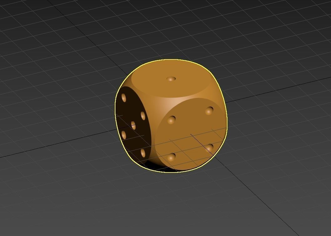 Dice printable drawing file 3D model 3D printable | CGTrader