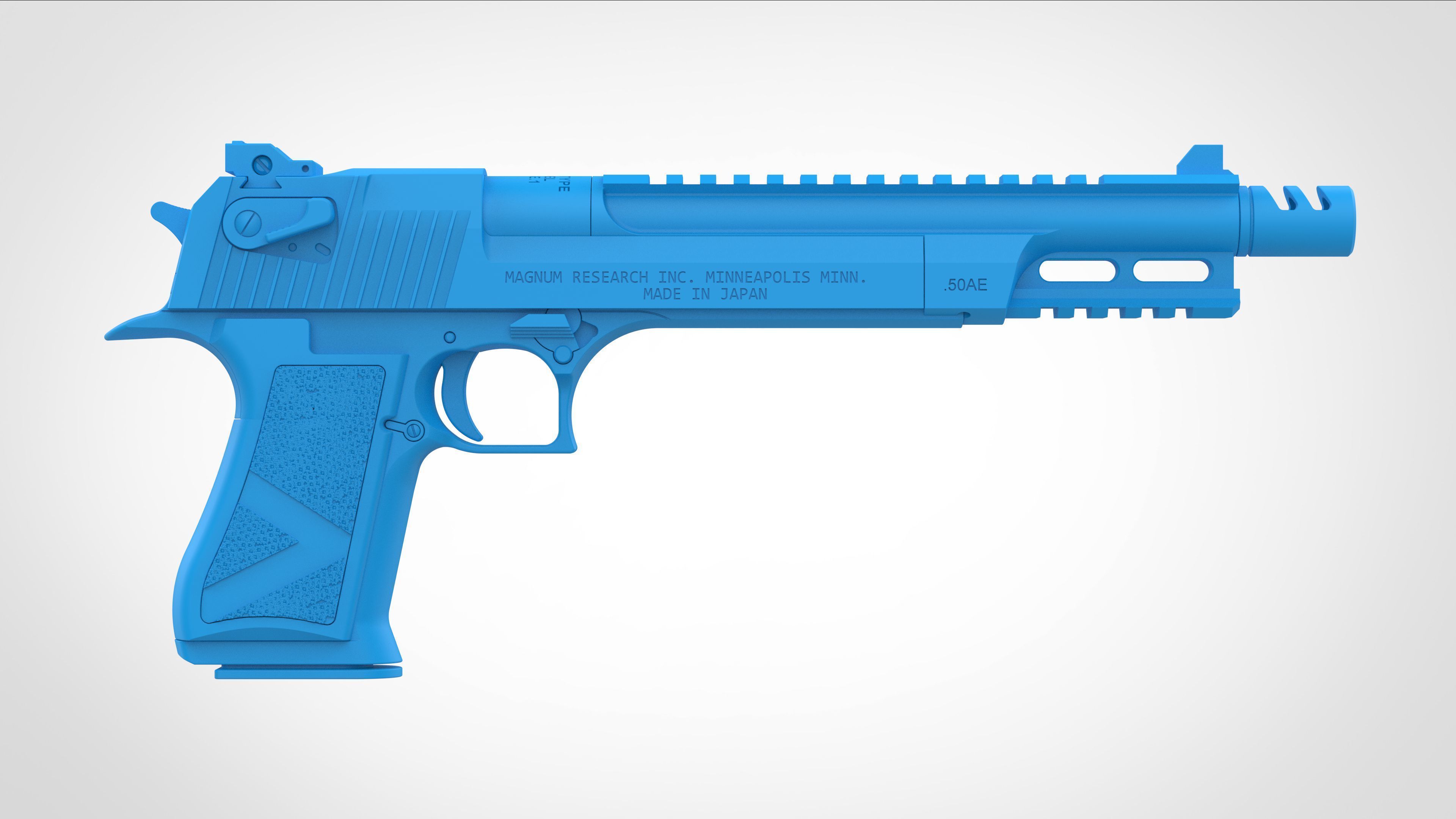 Modified Lightning Hawk from the Resident Evil 2 2019 3d model 3D model ...