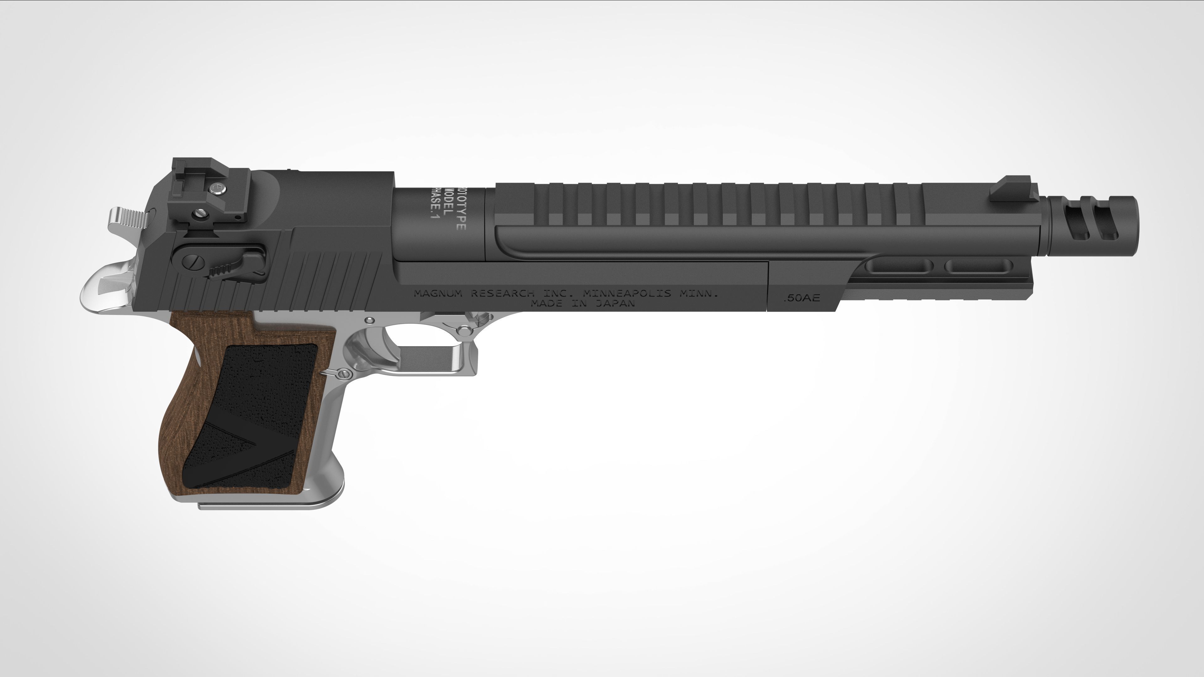 Modified Lightning Hawk from the Resident Evil 2 2019 3d model 3D model ...